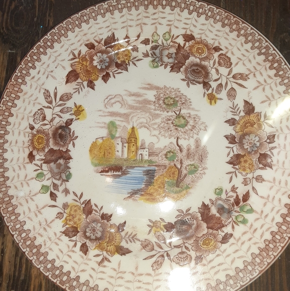 Other | Vintage Transferware Plate | Poshmark